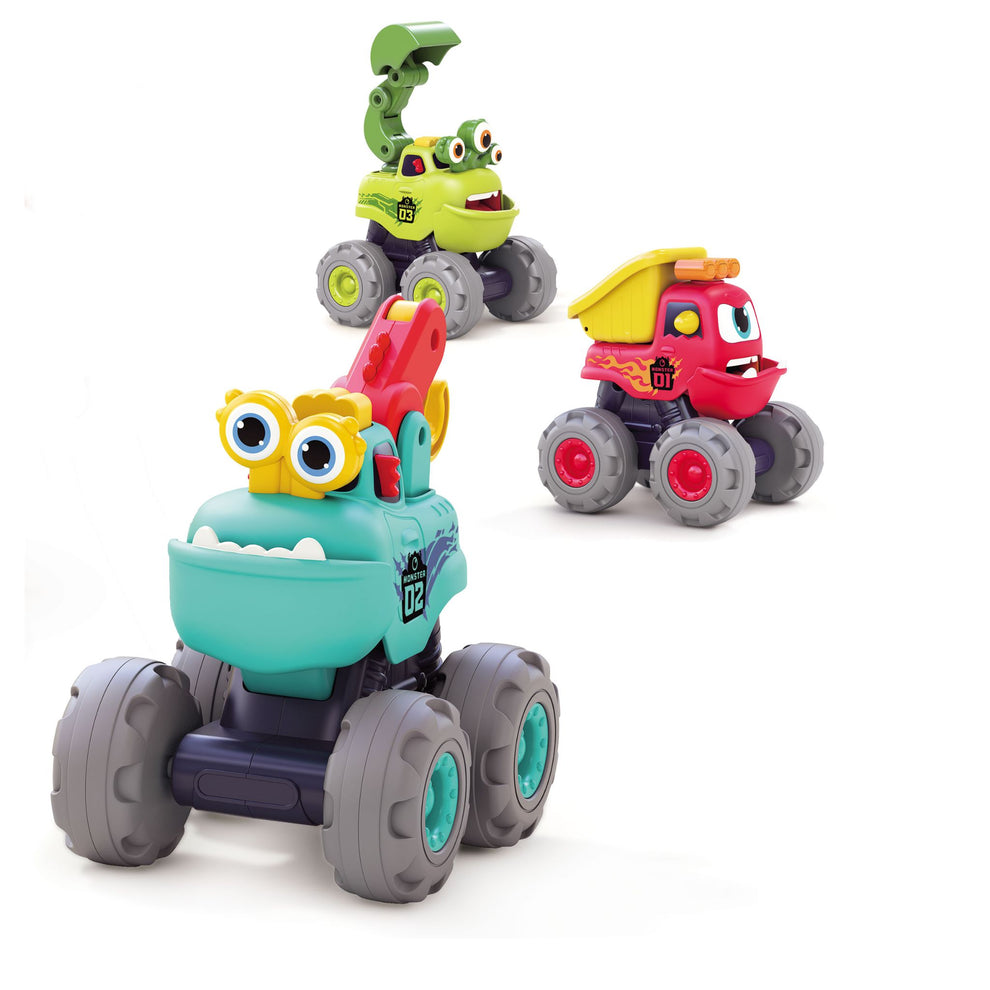 Hola Fun Monster Construction Truck I Hola Toys Australia I 18m+